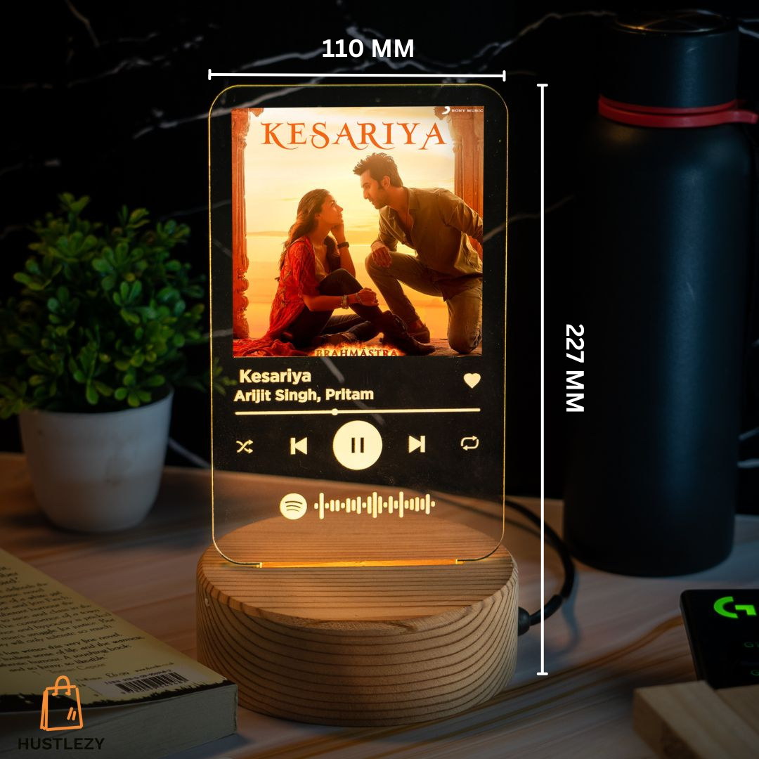 Buy Custom Spotify Night Light Online In India- Hustlezy