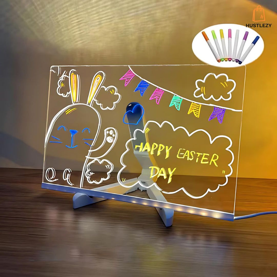 Buy Glowboard- Diy Acrylic Message Board Online in India - Hustlezy