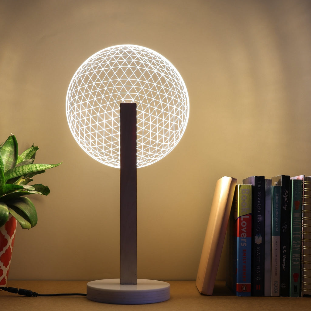 Buy Globe Night Glow Side Lamp Online in India - Hustlezy