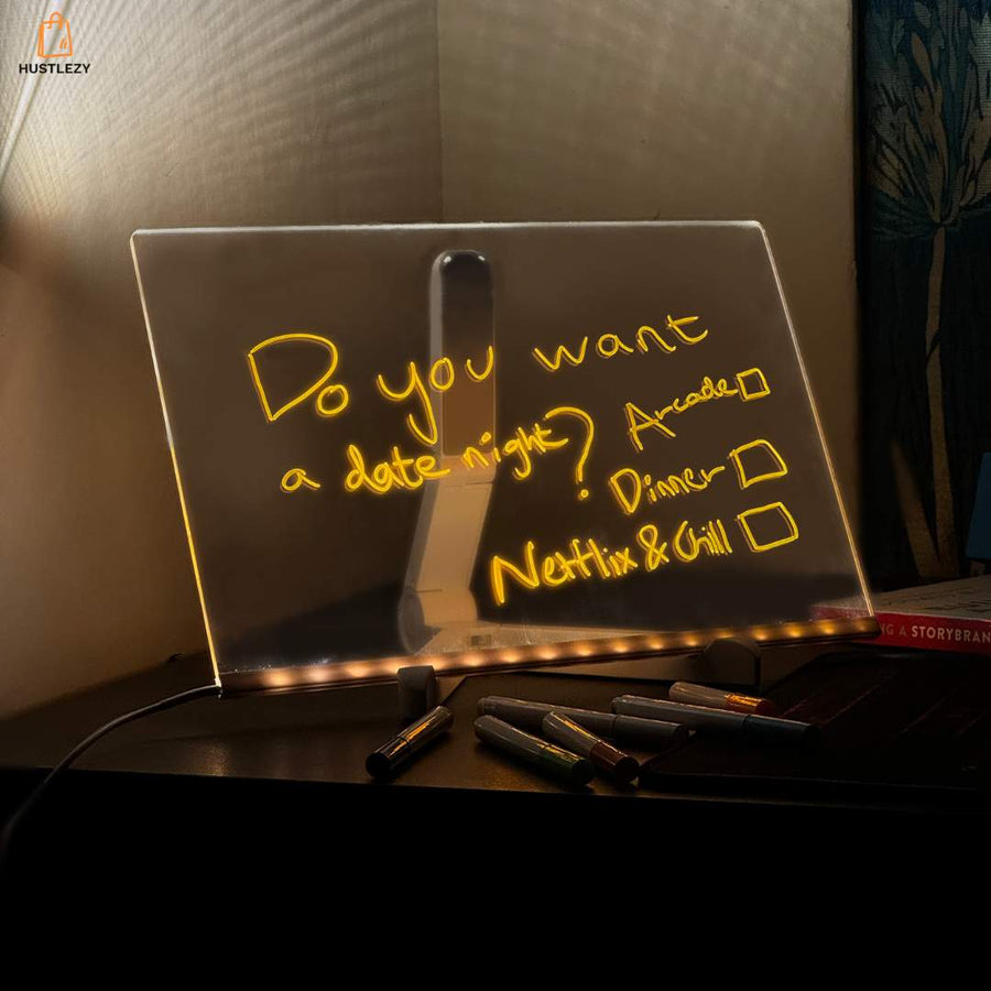 Buy Glowboard- Diy Acrylic Message Board Online in India - Hustlezy