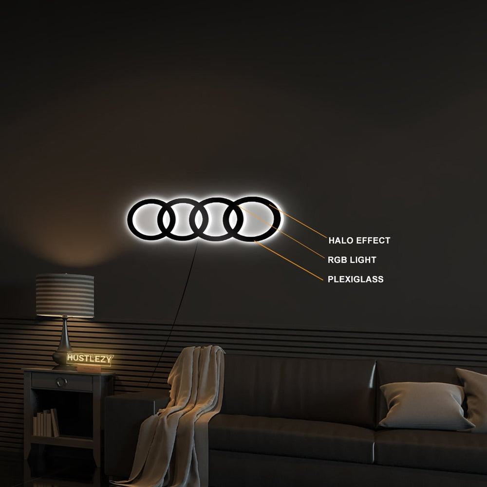 Audi LED Logo